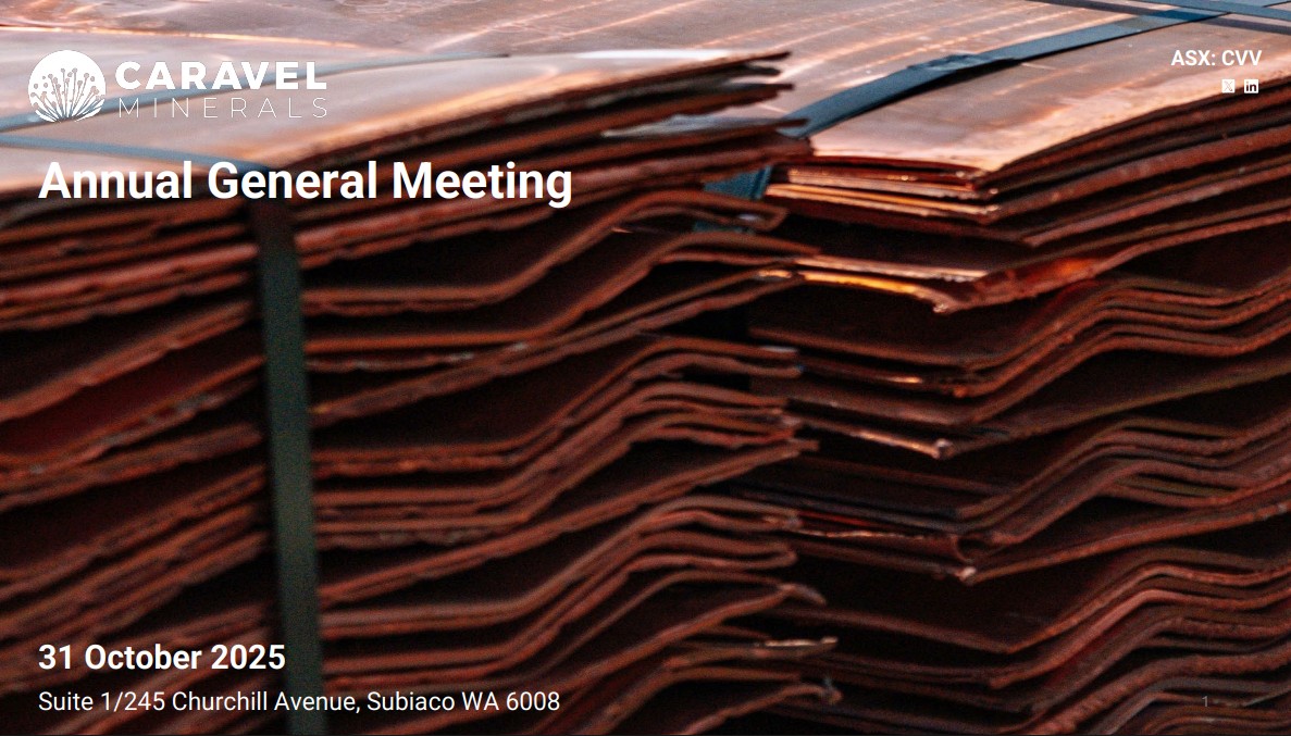 Caravel Minerals Limited (ASX:CVV)